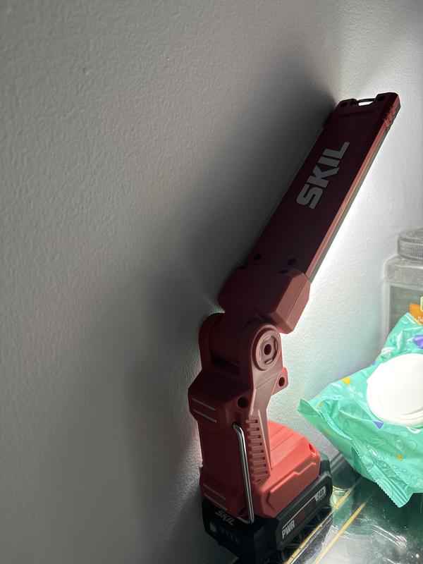 SKIL PWR CORE 12-volt Lithium Ion (li-ion) Cordless 600-Lumen LED ...