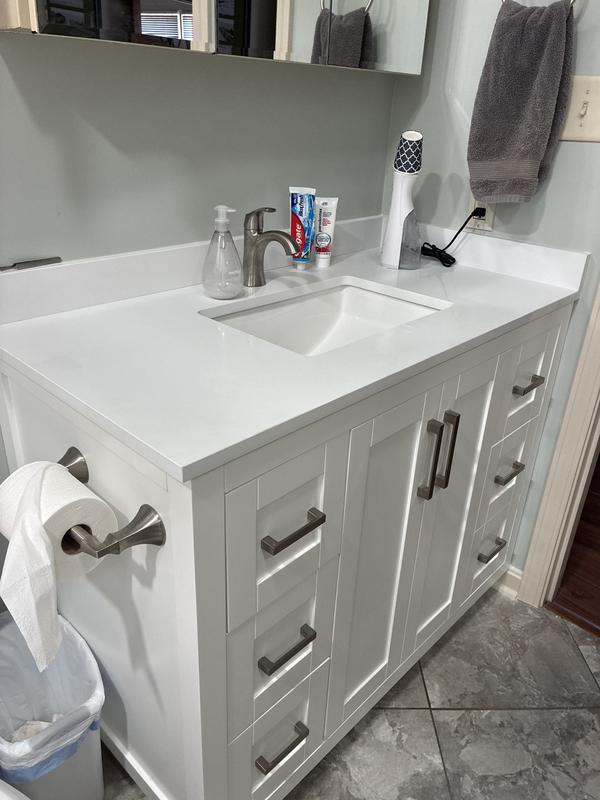 Wyndham Collection Miranda 36-in Green Undermount Single Sink Bathroom ...