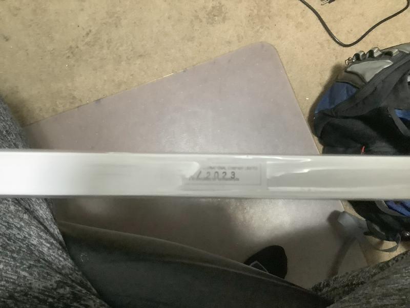 RELIABILT Fairplay 96-in W x 0.75-in H x 0.24-in D White Painted ...