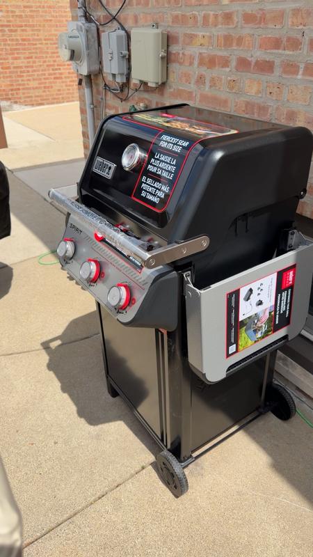 Weber Spirit E-425 Black 4 -Burner Liquid Propane Gas Grill in the Gas ...