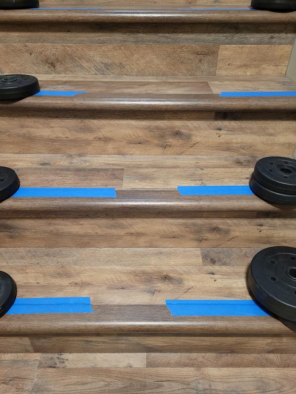 ProCore Plus Meadow Oak 1-in T x 2.5-in W x 94-in L Vinyl Stair nosing ...