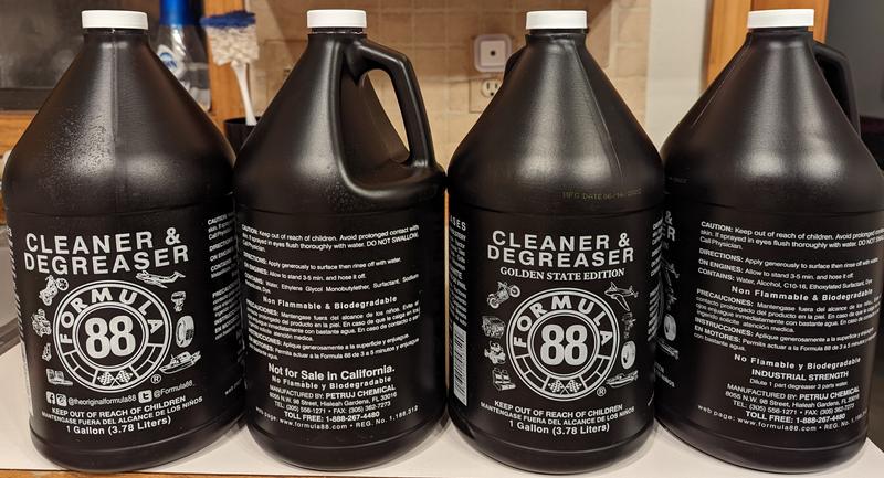 Formula 88 Eco-Friendly Mild Scent Degreaser, 1 Gallon Liquid, Safe for ...