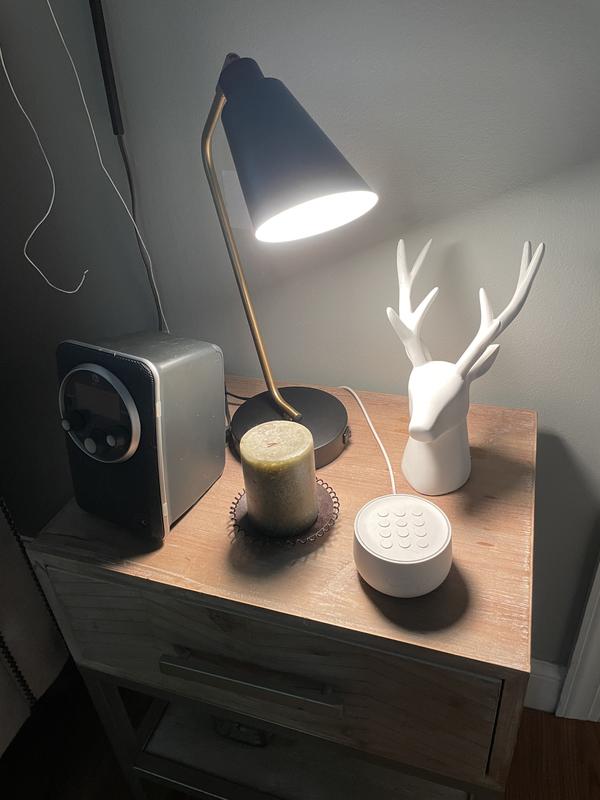 Origin 21 23-in Black Standard Desk Lamp with Metal Shade at Lowes.com