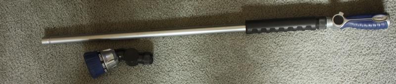 Orbit Max 8 -Pattern Thumb control Trigger Wand in the Garden Hose ...