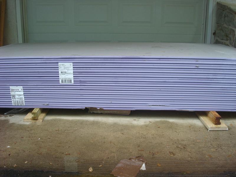 Gold Bond 5/8-in x 4-ft x 12-ft XP Fire-Shield Mold Resistant Moisture ...