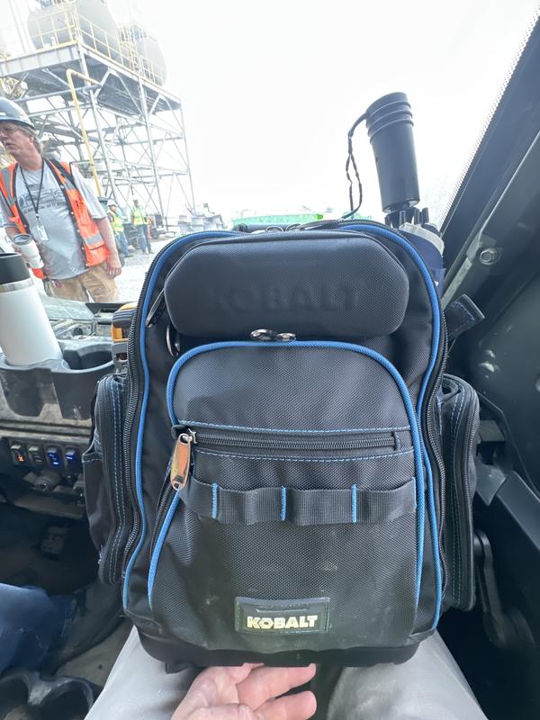 Kobalt Blue Polyester 18-in Zippered Backpack KB-66D at Lowes.com