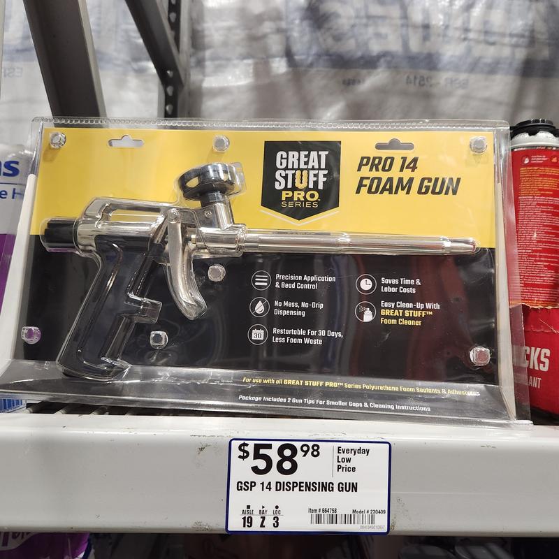 ENERFOAM 25 Professional Foam Sealant and Adhesive 24-oz Spray gun ...