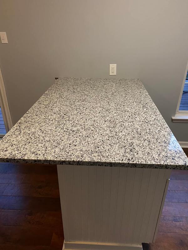 allen + roth Roaming Mist Granite Gray Kitchen Countertop SAMPLE (4-in ...