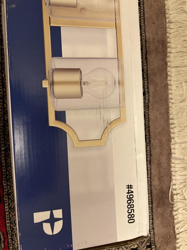 Progress Lighting Teigen 23.5-in 3 Light Gold Traditional Bathroom ...