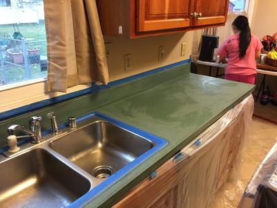 Rust-Oleum Countertop Transformations Java Stone Semi-gloss Countertop ...