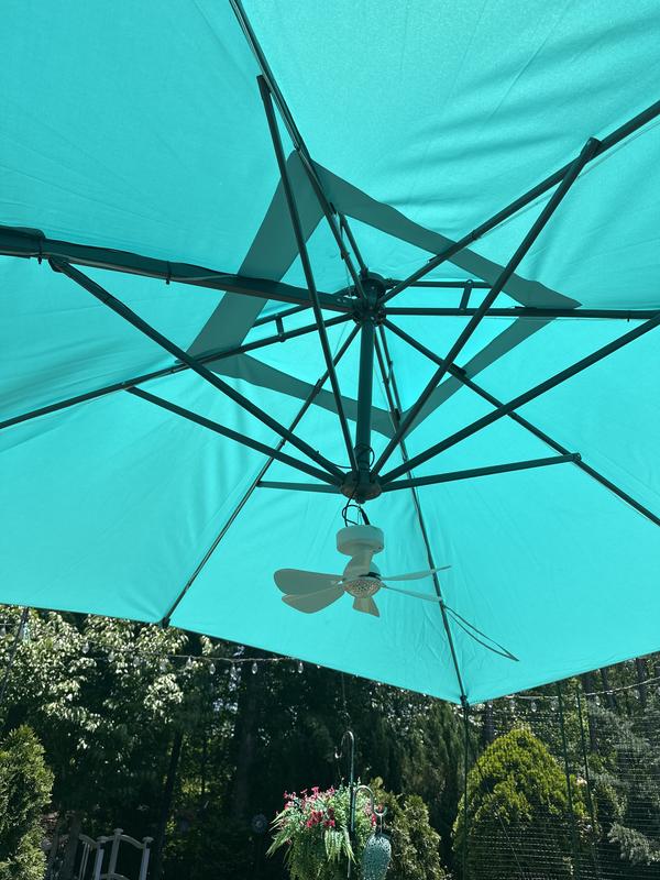 JEAREY 13-ft x 13-ft Outdoor gazebos Square Green&Beige Metal Polyester ...