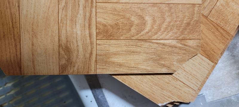 Affinity Tile Alabama Natural 12-in x 12-in Glossy Ceramic Wood Look ...