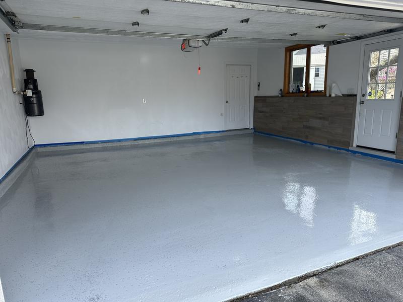 Armorpoxy Commercial Grade, Ultra Thick, 2 Layer 2-part Designer Gray ...