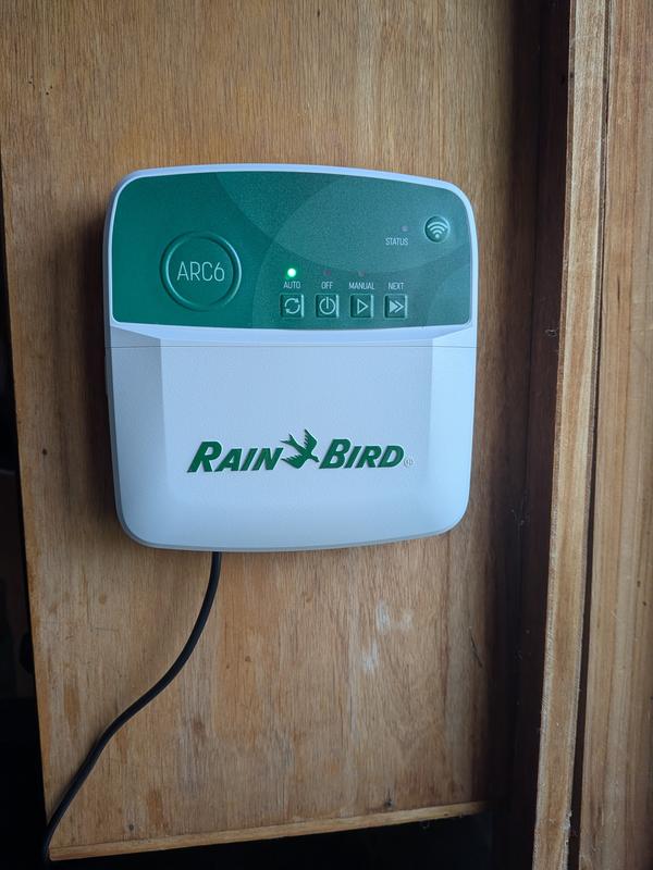 Rain Bird 6-Station Digital Wi-Fi Compatible Smart Irrigation Timer ...