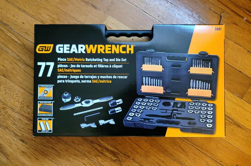 GEARWRENCH 77-Piece Standard (Sae) and Metric Combination Tap and Die ...