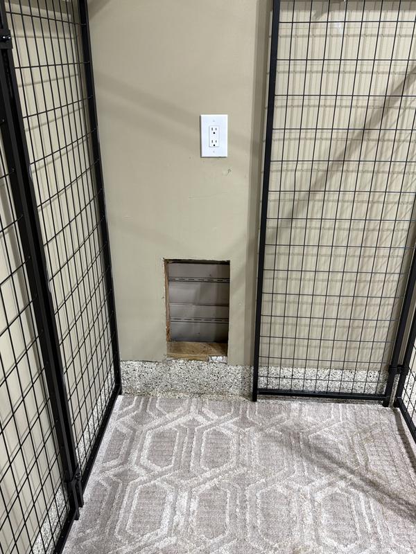 Pet Sentinel Welded steel Indoor/Outdoor Box kit for Any Pet Dog ( 8-ft ...