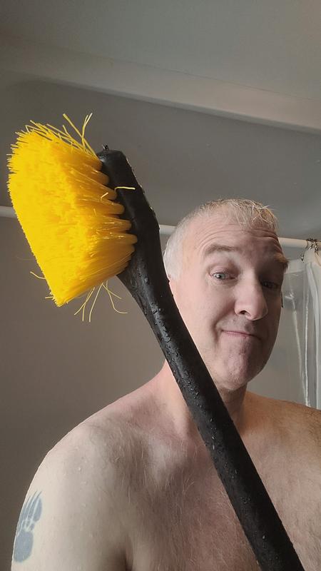 Project Source Poly Fiber Stiff General Wash Brush 2131561 at Lowes.com