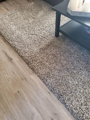 allen + roth Sansa May 8 x 10 (ft) Synthetic Greige Rectangular Indoor ...