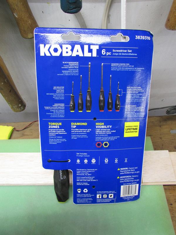 Kobalt 6-Piece Screwdriver Set 81783 at Lowes.com