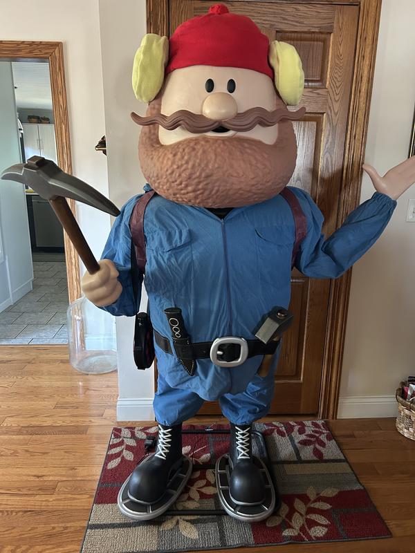 Rudolph the Red-Nosed Reindeer 6-ft Yukon Cornelius Animatronic Yard ...
