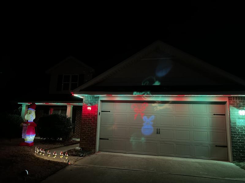Grinch Lightshow 4 -Marker White (no theme) Christmas Pathway Markers ...