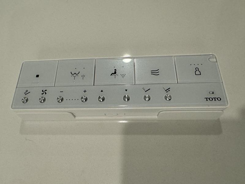 TOTO S7A Plastic Cotton White Elongated Heated Bidet Toilet Seat ...