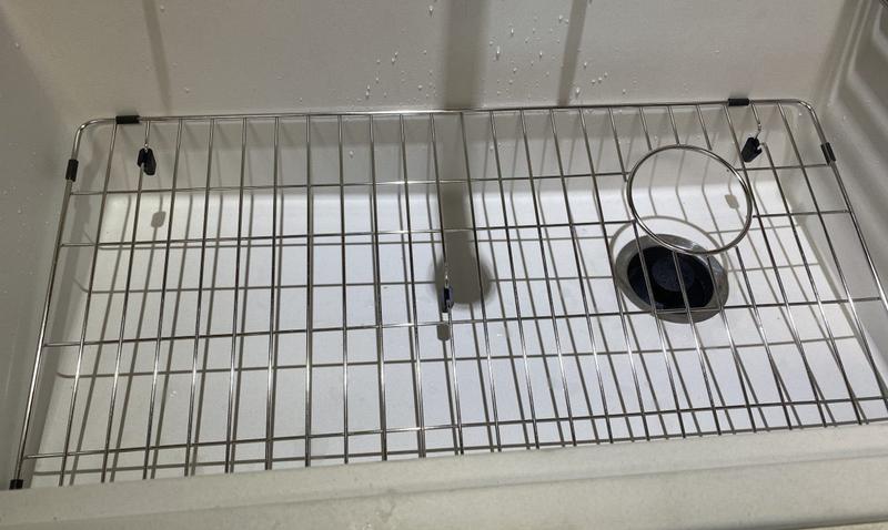 allen + roth Sanborn Sink Set Dual-mount 33-in x 22-in Alpina Granite ...