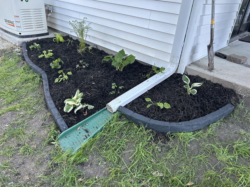 Rubberific 16-ft x 3-in SmartLoc Cobblestone 4-Pack Black Rubber ...