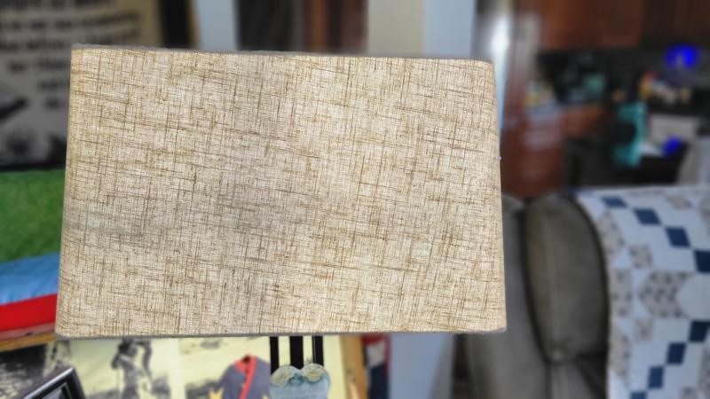 allen + roth 10-in x 16.5-in Tan Linen Rectangle Lamp Shade LSH75 at ...