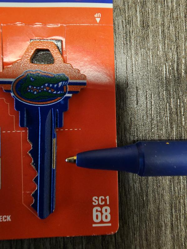 Fanatix Michigan Wolverines Multicolored Sports Brass House/Entry Key ...