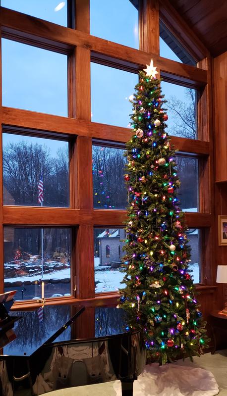 National Tree Company 12-ft Kingswood Fir Artificial Christmas Tree KW7 ...