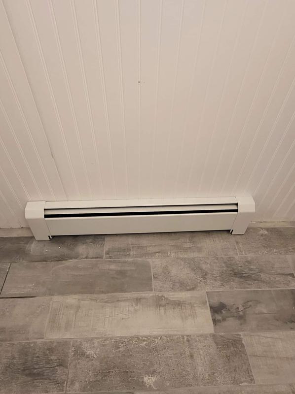 Hydrotherm 3-ft Hydronic Slip-on Baseboard Heater Enclosure HB-3-A at ...