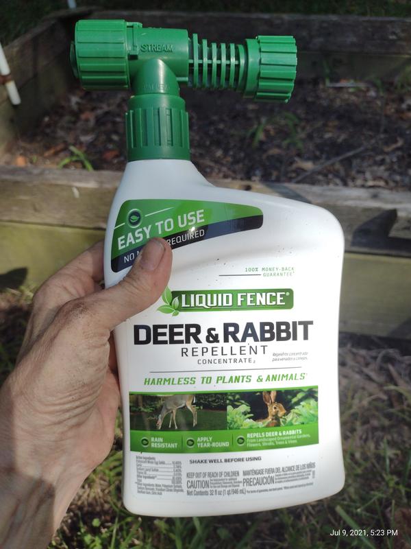 Liquid Fence Deer and Rabbit 32-oz Hose End Sprayer Concentrate ...