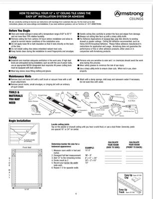 Armstrong Ceilings EASY UP 20 -Pack 96-in Galvanized steel Silver Track ...
