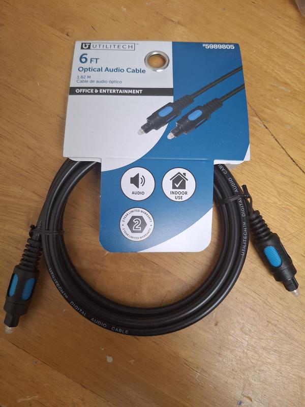 Utilitech 6-ft 24K gold-plated Audio Cable AUDIOC6FT at Lowes.com