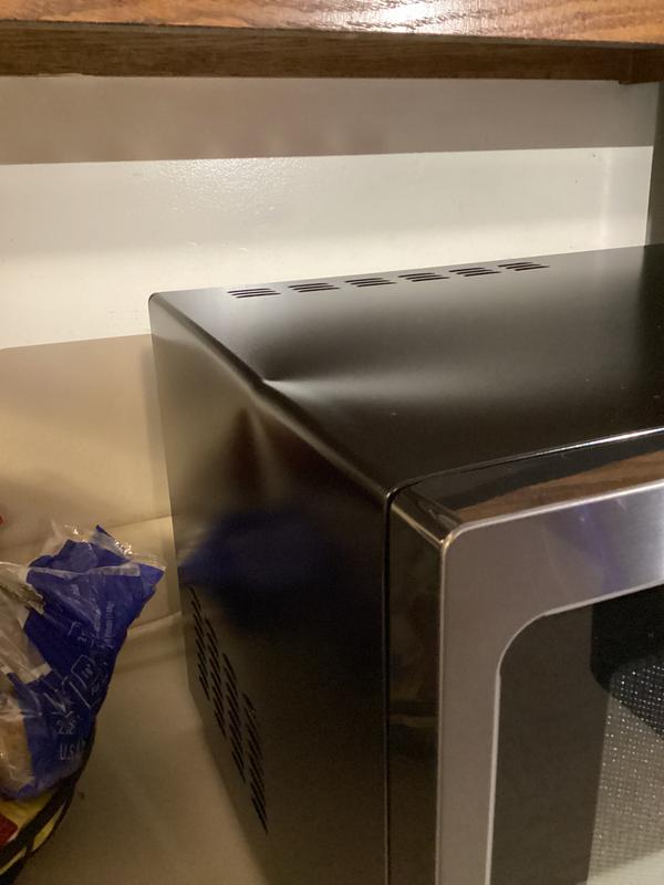 Toshiba 1.2-cu ft Medium 1000-Watt Countertop Microwave (Stainless ...