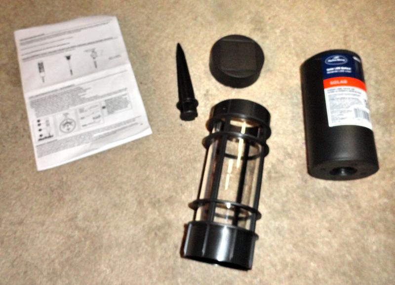 Harbor Breeze Harbor Breeze 10 -Lumens 0.72 -Watt Black Battery ...
