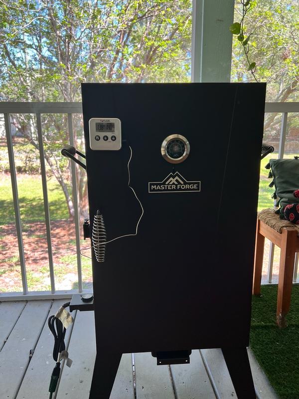 Master Forge 531-Sq in Black Electric Smoker EBS24031L at Lowes.com