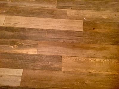 Style Selections Kaden Reclaimed 6-in x 36-in Glazed Porcelain Wood ...