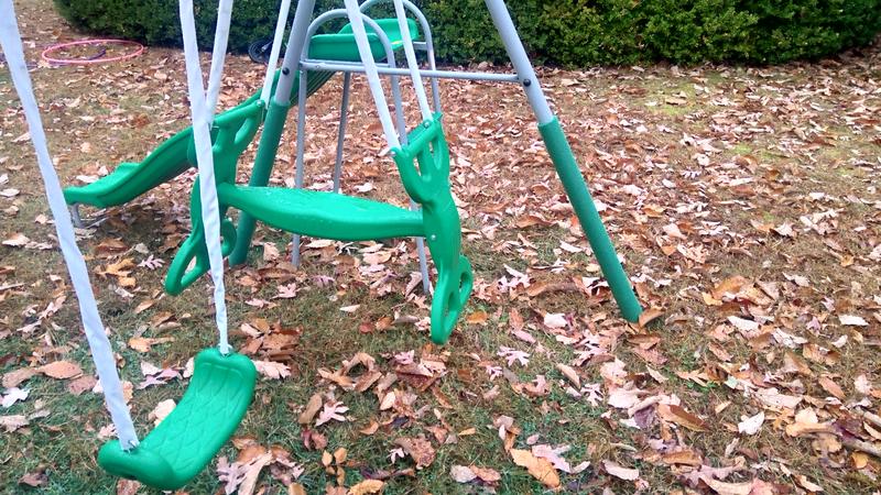 Swing Set Swing Seat With Heavy Duty Anti-Rust Plastic Coated Chains ...