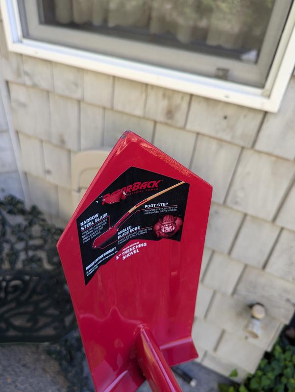 Razor-Back 48-in Wood Handle Trenching spade in the Shovels & Spades ...