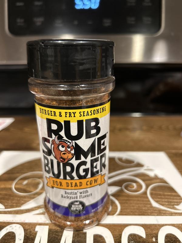 Rub Some Burger 6.5 oz Seasoning Rub - Perfect for Burgers, Steaks ...
