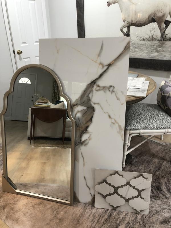 Origin 21 Calacatta Aurous Polished 24-in x 48-in Polished Porcelain ...