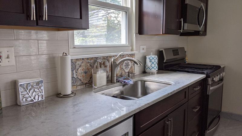 American Villa Cashmere Linen 4-in x 12-in Glazed Ceramic Floor and ...