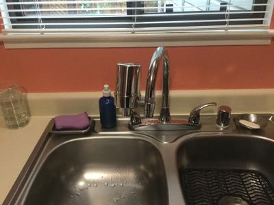 iSpring DF2-CHR Faucet Mount Water Chrome with Aerator Multi-method ...