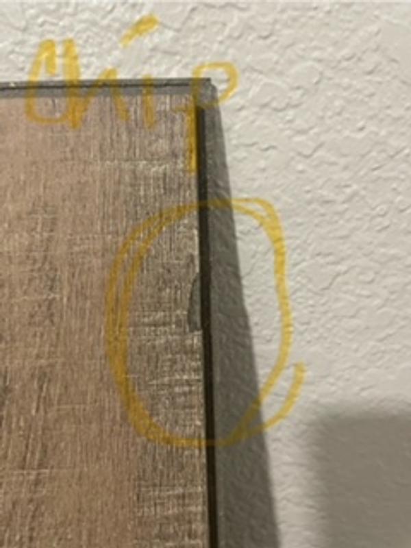 allen + roth (Sample) Allen+Roth Urbanite Oak Water Resistant Wood ...