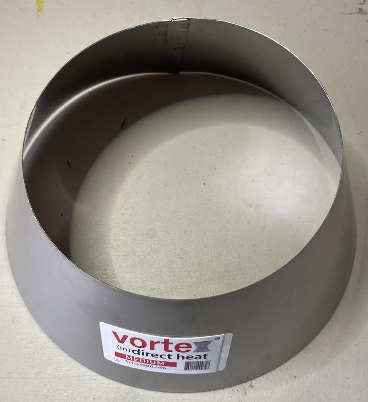 Vortex Medium Stainless Steel Heat Deflector SS-V01-A at Lowes.com