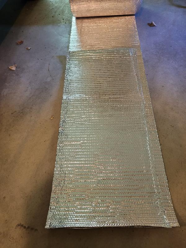 Reflectix R- 21 Attic Wall Unfaced Reflective Roll Insulation 200-sq ft ...