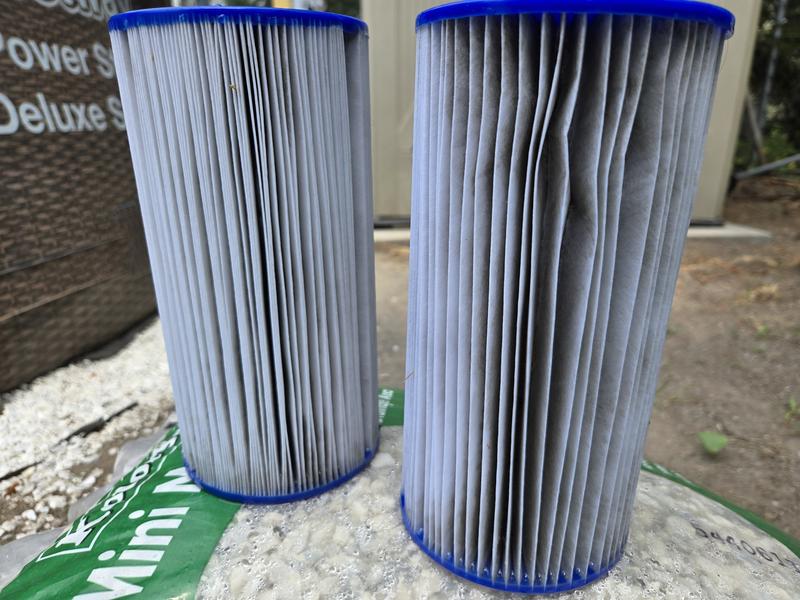 Bestway 4.2 x8 Inch Type III-A/C Filter Cartridge Swimming Pool Pump 12 ...