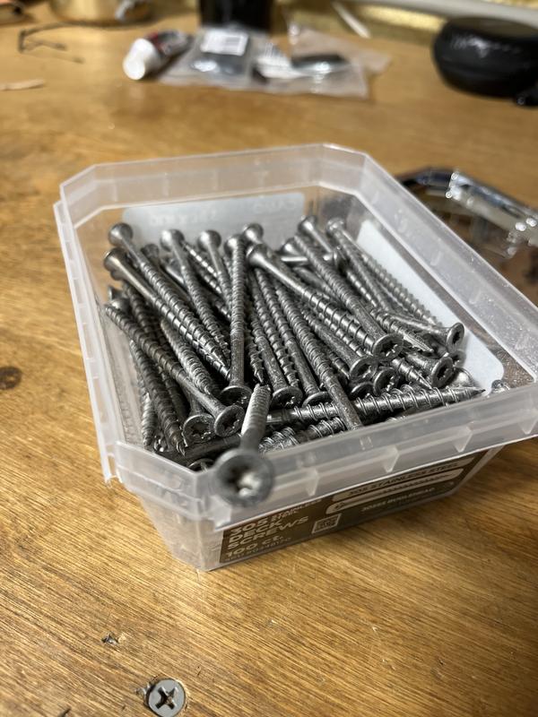 CAMO #10 x 4-in Wood to wood Deck Screws ( 250 -Per Box ) in the Deck ...